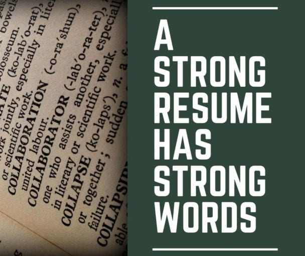 50+ Strong Action Verbs You Need to Use on Your Resume Now