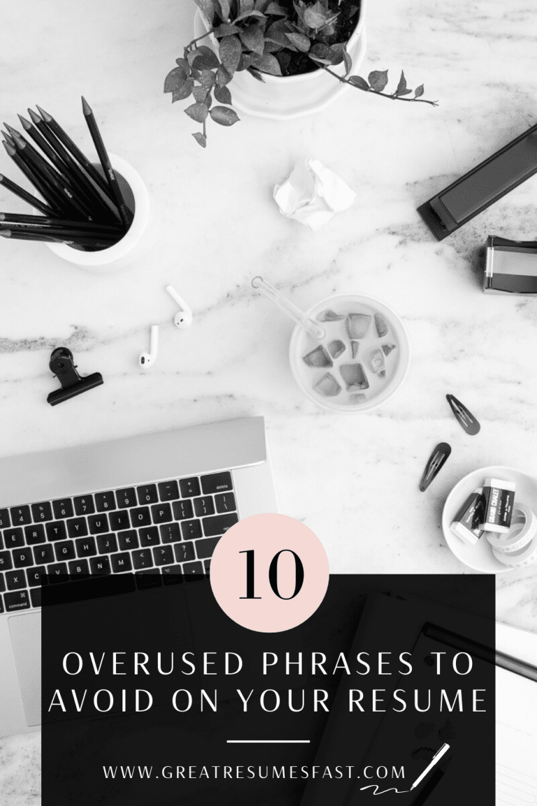 10 Overused Resume Phrases Damaging Your Job Search