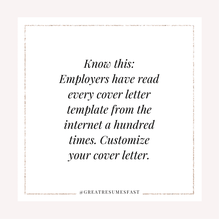1 Cover Letter Secret That Will Guarantee You Interviews
