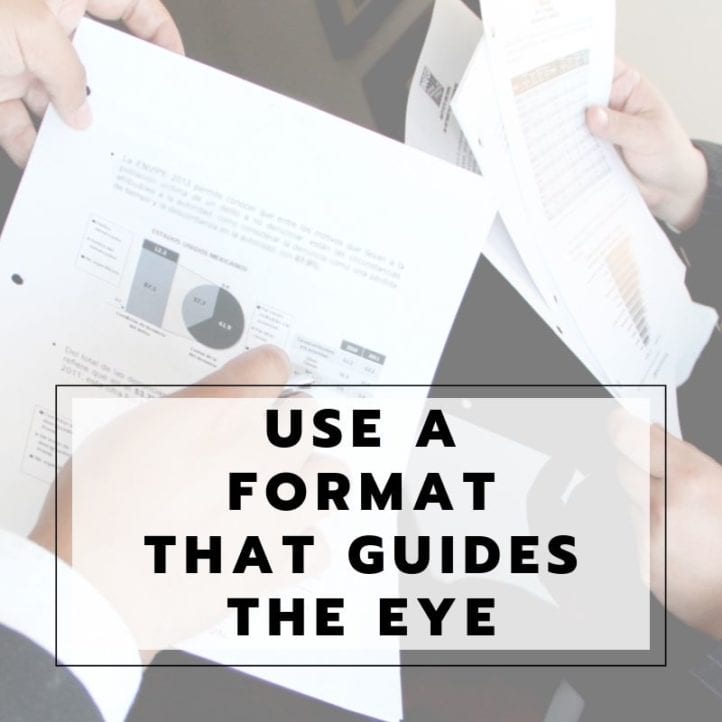 How to Draw Attention to Key Information on Your Resume