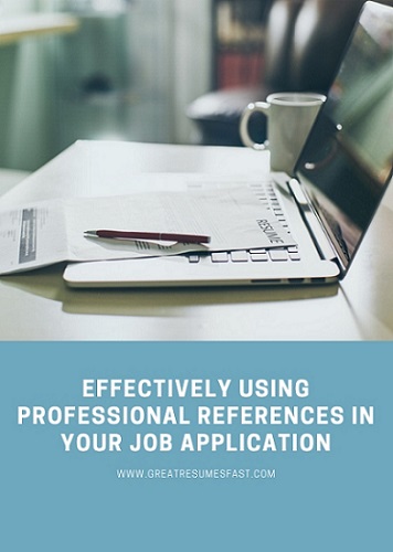 Effectively Using Professional References in Your Job Application