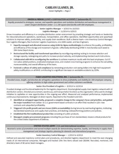 Case Study: Carlos Llanes, CEO - Great Resumes Fast