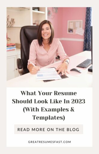 What Your Resume Should Look Like In 2023 (With Examples & Templates)