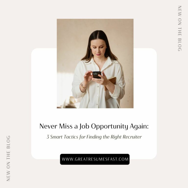 What Recruiters Want: How to Craft Messages That Open Doors