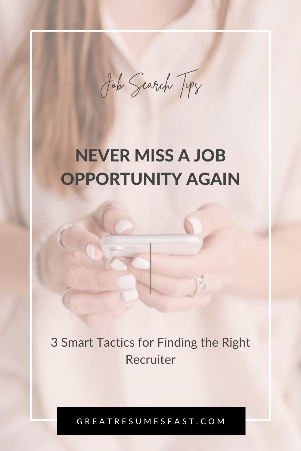 3 Smart Tactics For Finding The Right Recruiter
