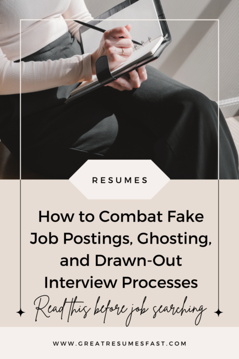 How to Combat Fake Job Postings, Ghosting, and Drawn-Out Interview ...