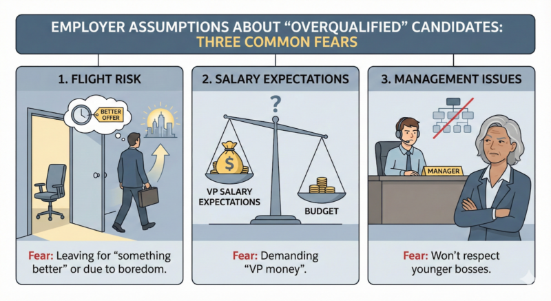 How to Stop Getting Rejected for Being Overqualified