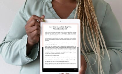 The Complete Guide to Employment References - Great Resumes Fast