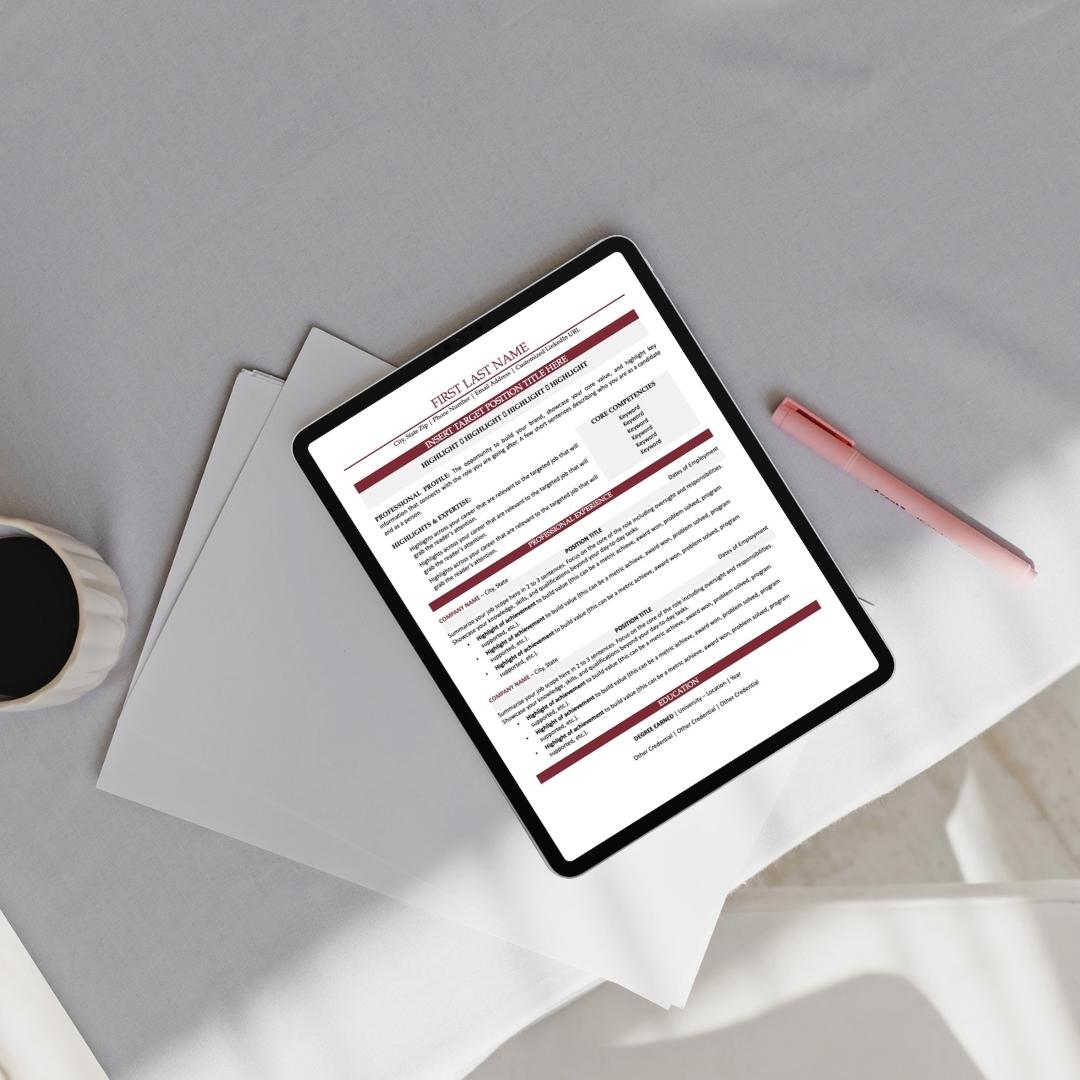 The Strategic Entry Level Resume Template Great Resumes Fast The Strategic Entry Level Resume Template Great Resumes Fast